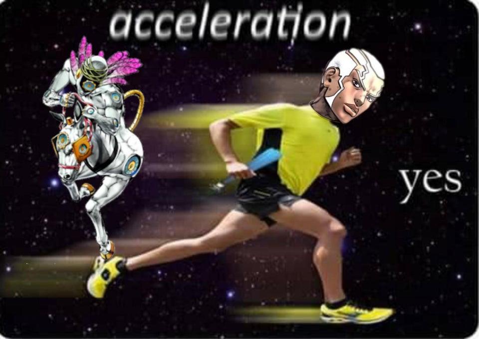 Jojo | Acceleration Yes | Know Your Meme