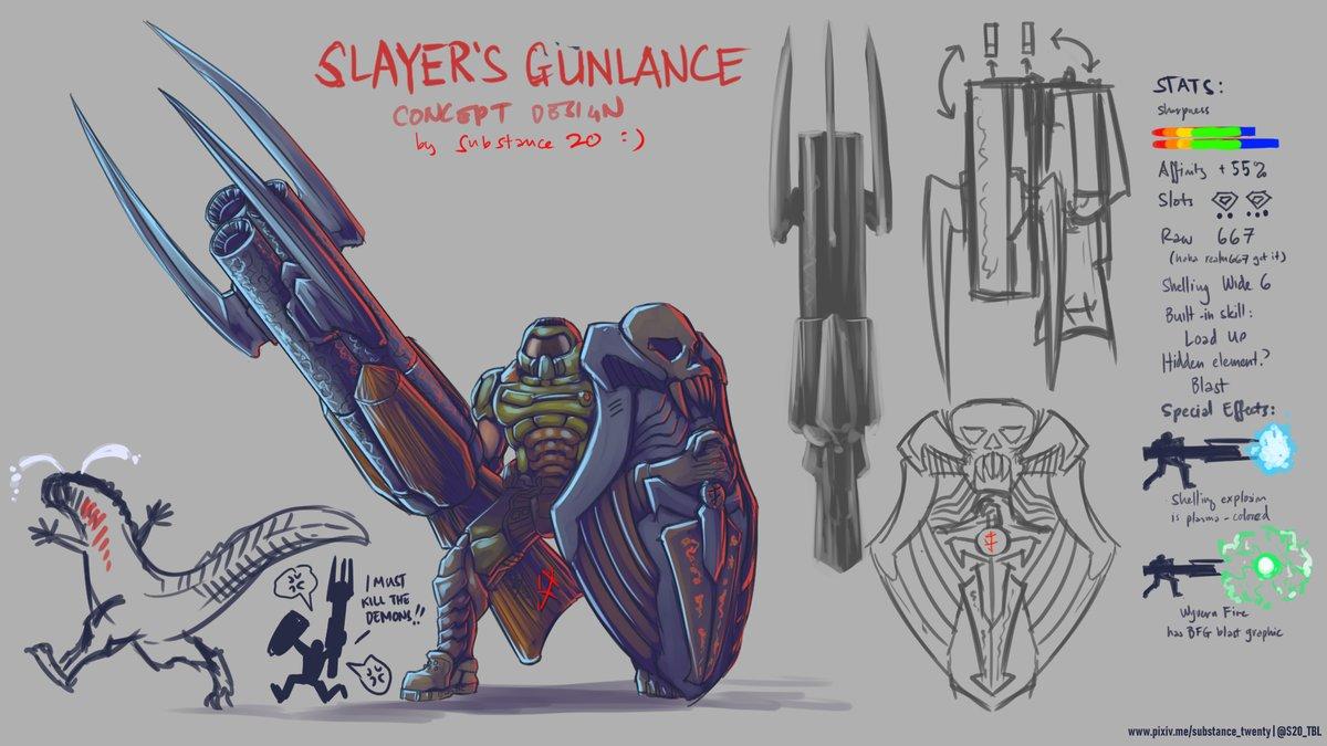 Slayer's Gunlance | Crossover | Know Your Meme