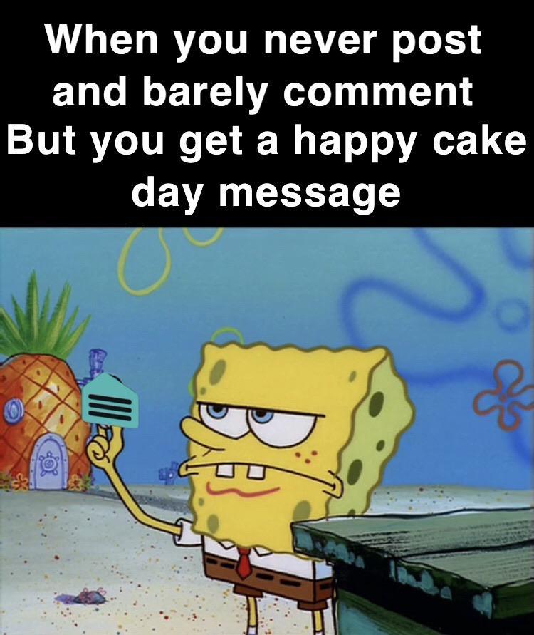 When you leave your virtual dungeon to capitalize on cake day | /r ...