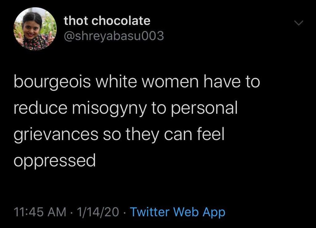 Bourgeois feminism | Feminism | Know Your Meme