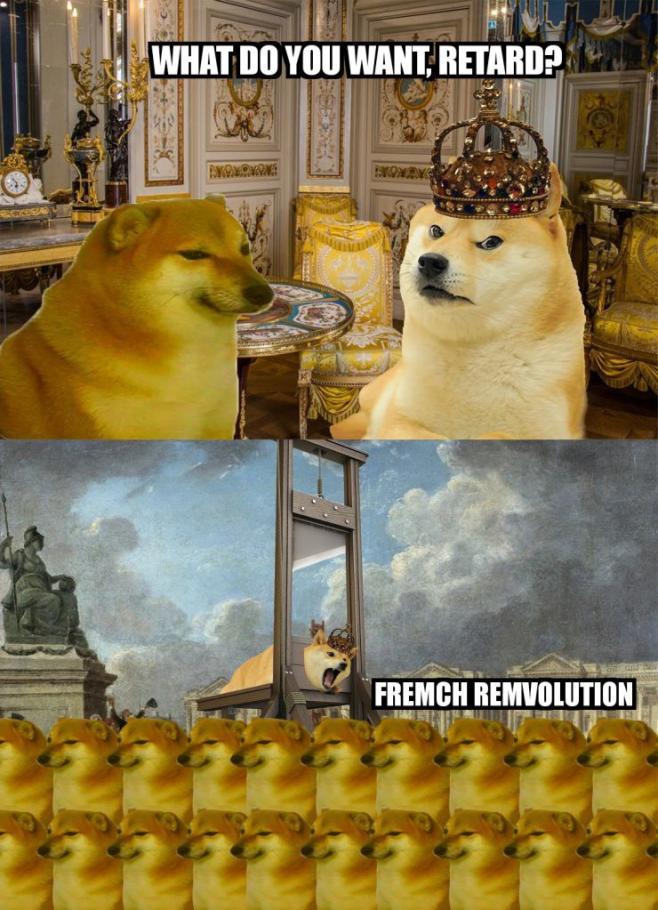 Guillotimne | Cheems | Know Your Meme