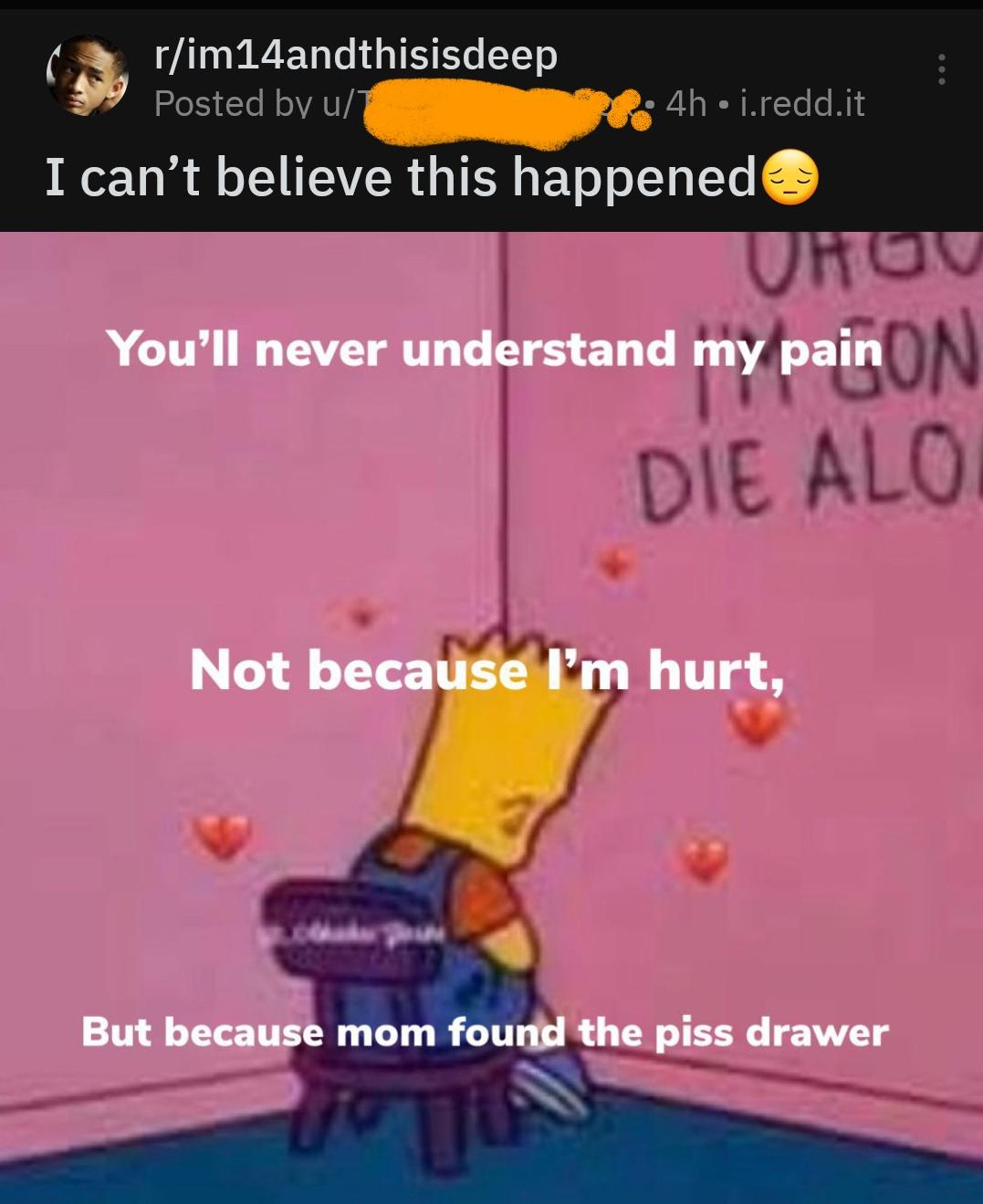 bart | Piss Drawer | Know Your Meme