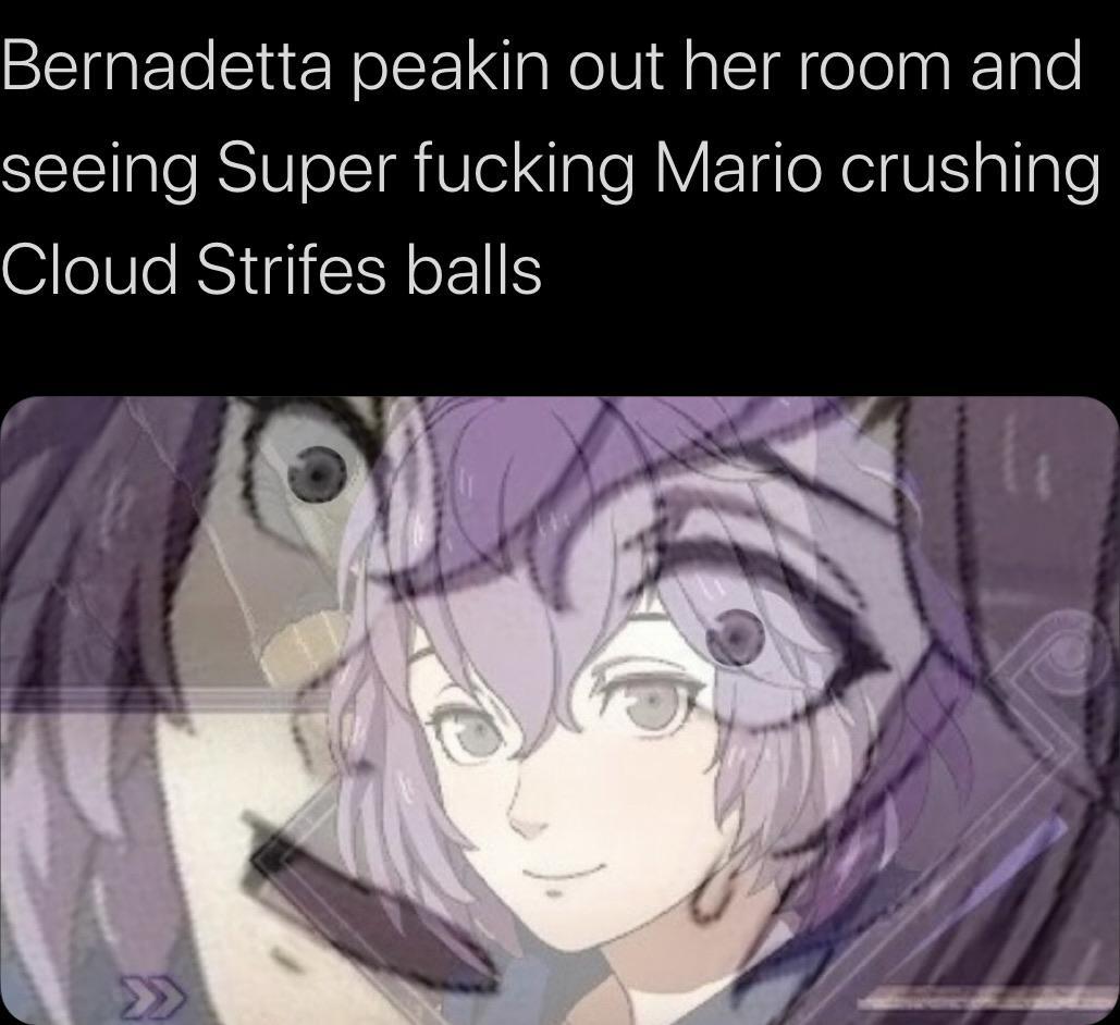 And this is why she doesn't appear in Smash | Bernadetta | Know Your Meme