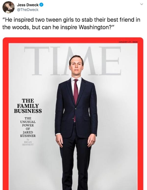 Slenderman 3 | Jared Kushner's TIME Cover | Know Your Meme