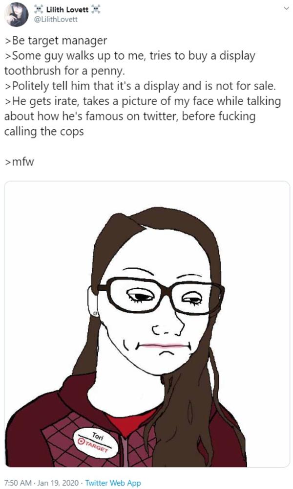 Tori Greentext | Target Tori | Know Your Meme