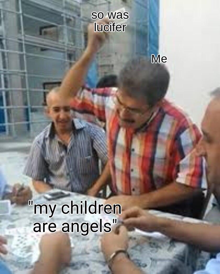 Begone demon | /r/memes | Know Your Meme
