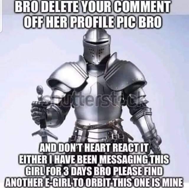 Bro Delete Your Comment | Simp | Know Your Meme