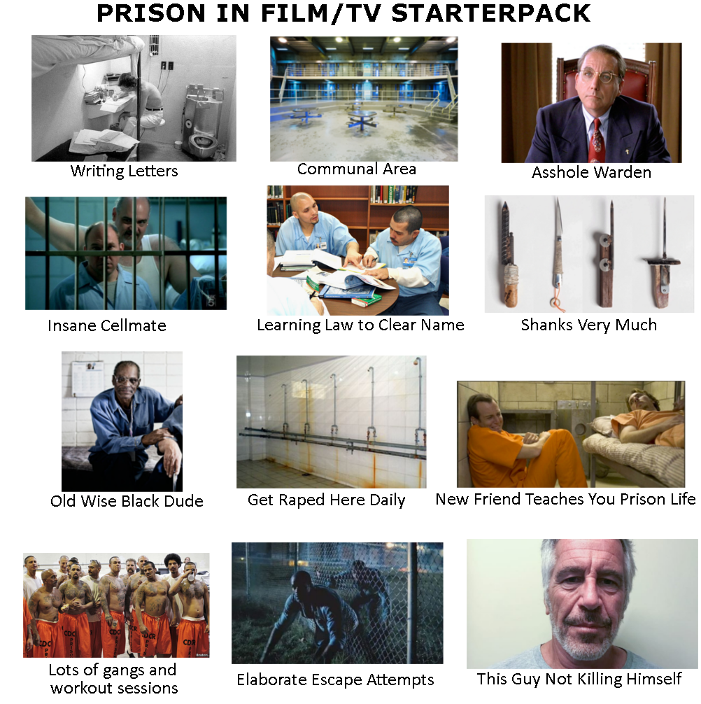 On-Screen Prison Starterpack | /r/starterpacks | Starter Packs | Know ...
