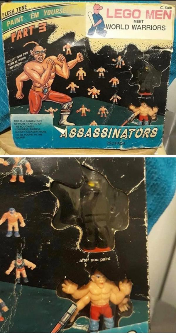 Lego Men meet World Warriors: Assassinators | Bootleg / Knock Off ...