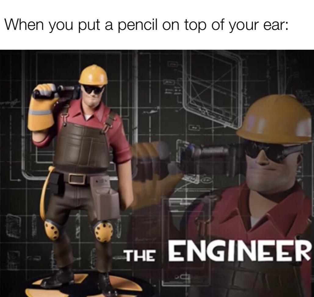 The Engineer | Team Fortress 2 Class Cards | Know Your Meme