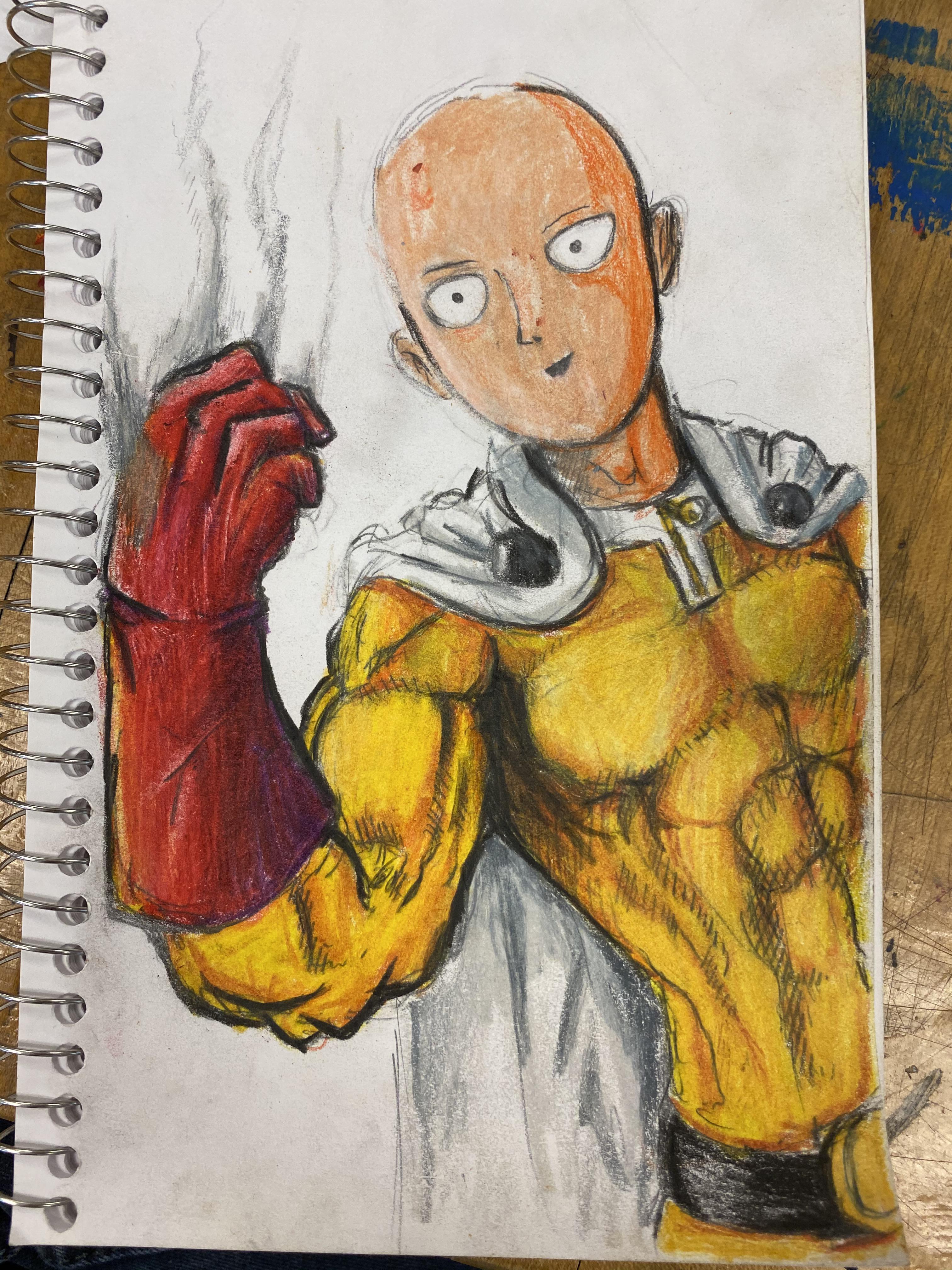 A buff background character in Onepunch man, by me | /r/OnePunchMan ...