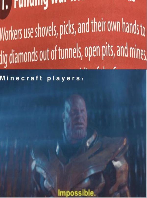 * insert interesting title here* | /r/MinecraftMemes | Minecraft | Know ...