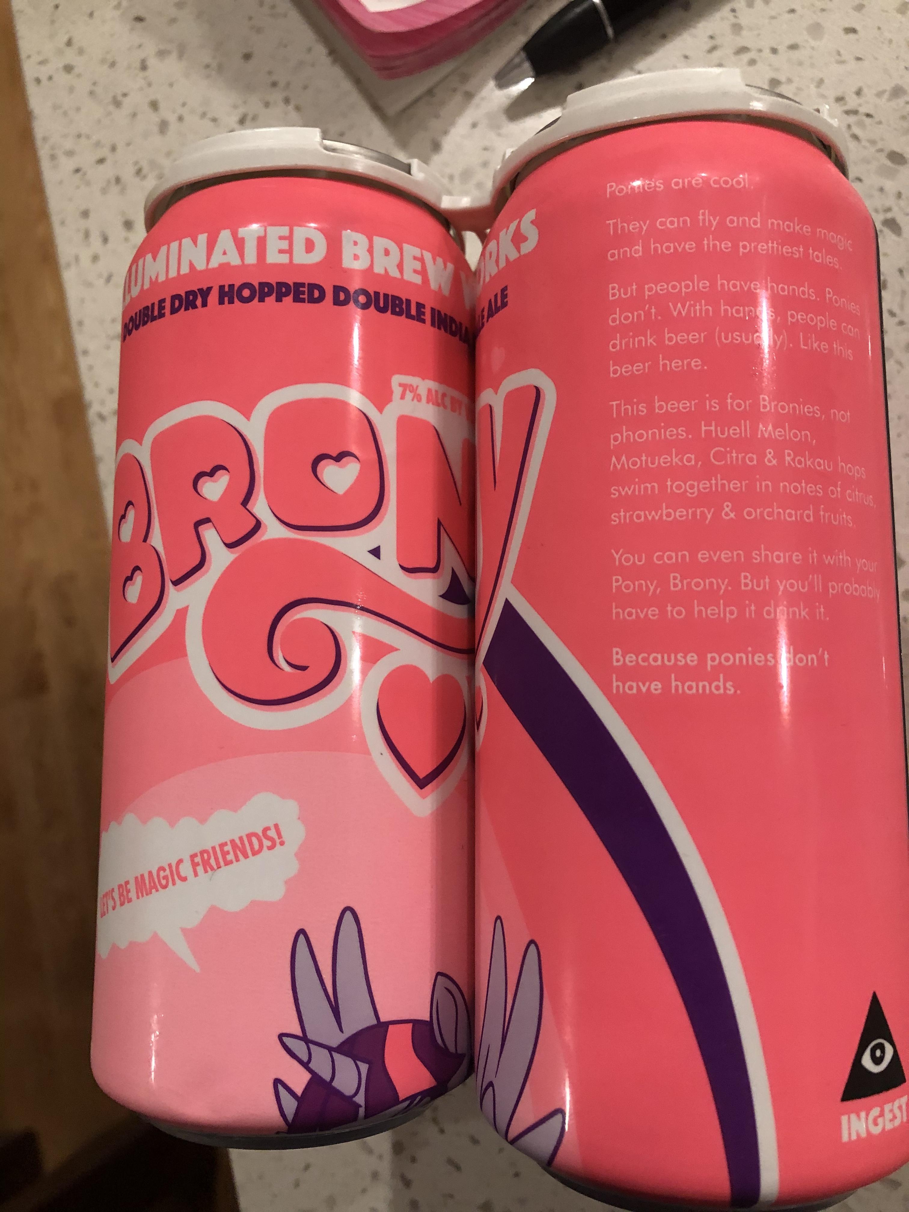 Brony beer by Illuminated Brew Works, Chicago | My Little Pony ...
