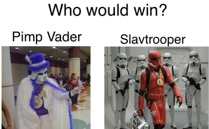 Battle of the Century | Pimp Vader | Know Your Meme