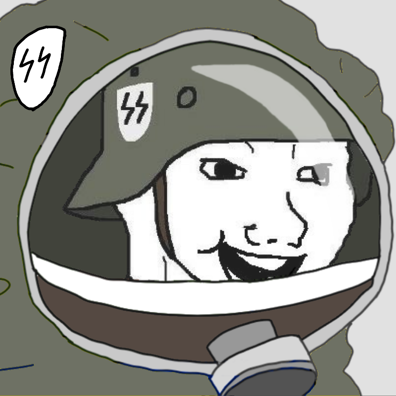 SS wojak in suit | Hazmat Suit Edits | Know Your Meme