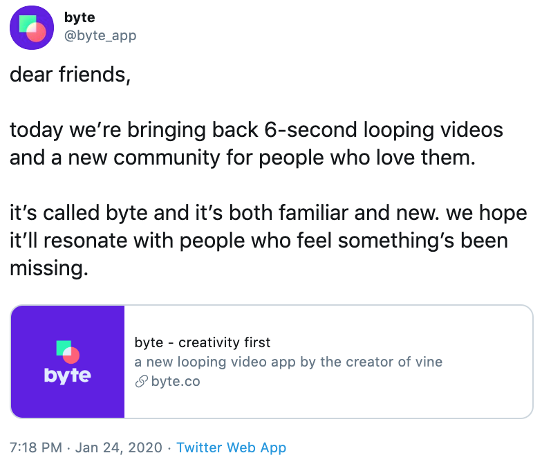 Announcement | Byte | Know Your Meme