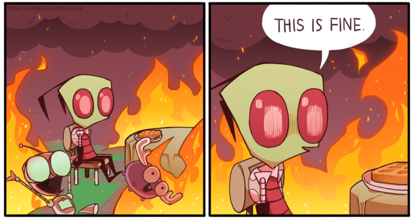 FINE | This Is Fine | Know Your Meme