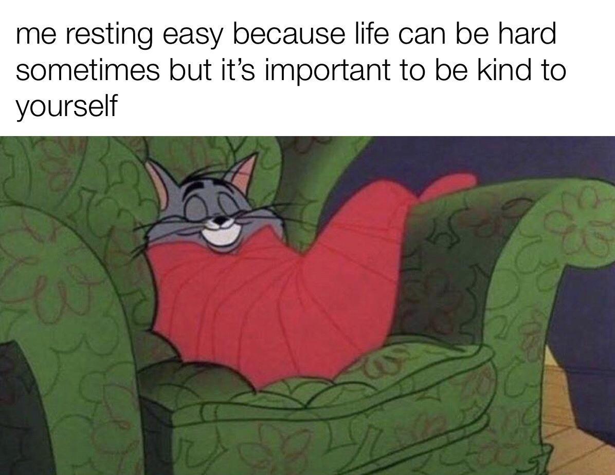 resting is important to your wellbeing | /r/wholesomememes | Wholesome ...
