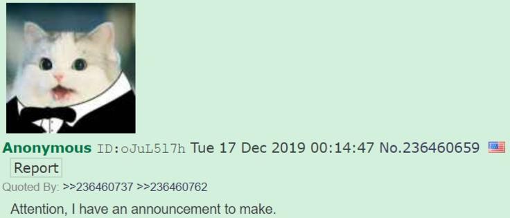 /pol/ Post #236460659 | N-Word Cat | Know Your Meme