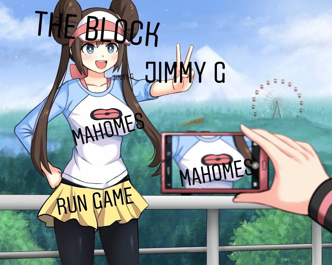 Media coverage be like.... (NFL) | Camera Zooming on Rosa's Breasts ...