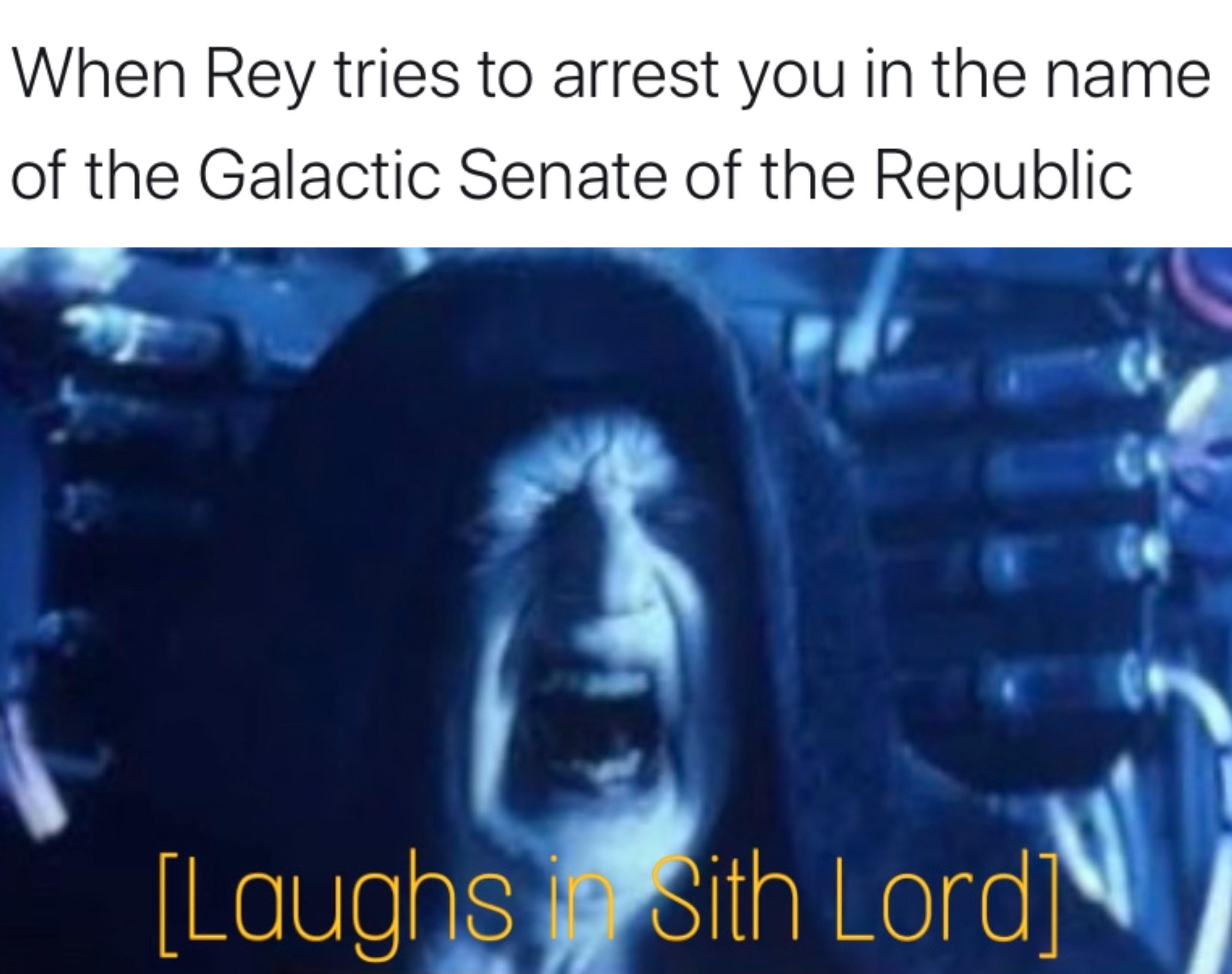 When rey tries to arrest you in the name of the senate | Stand Together ...
