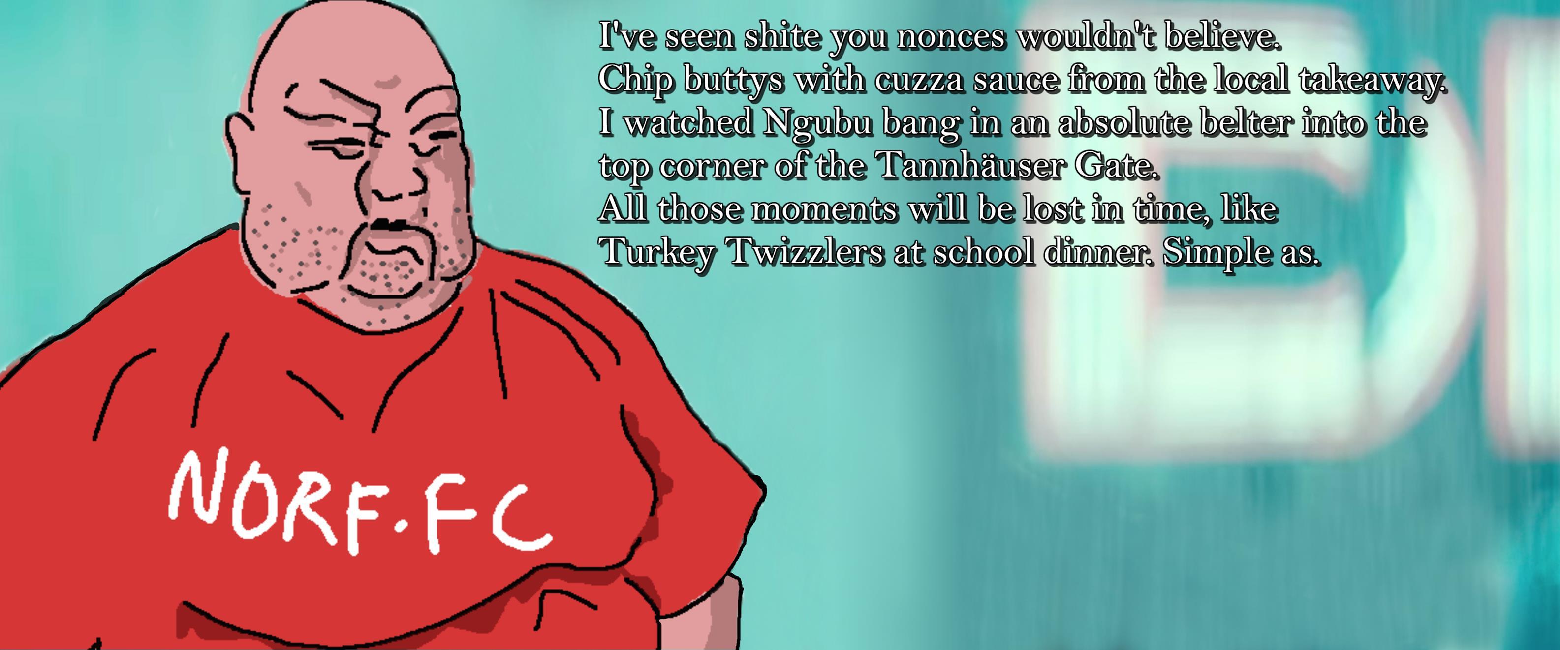 norf fc bladerunner | Norf F.C./ "Simple As" | Know Your Meme