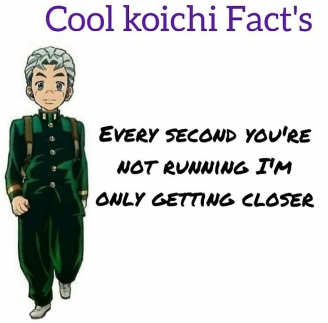 NIGERUNDAYO SMOKEY | /r/ShitPostCrusaders/ | JoJo's Bizarre Adventure ...