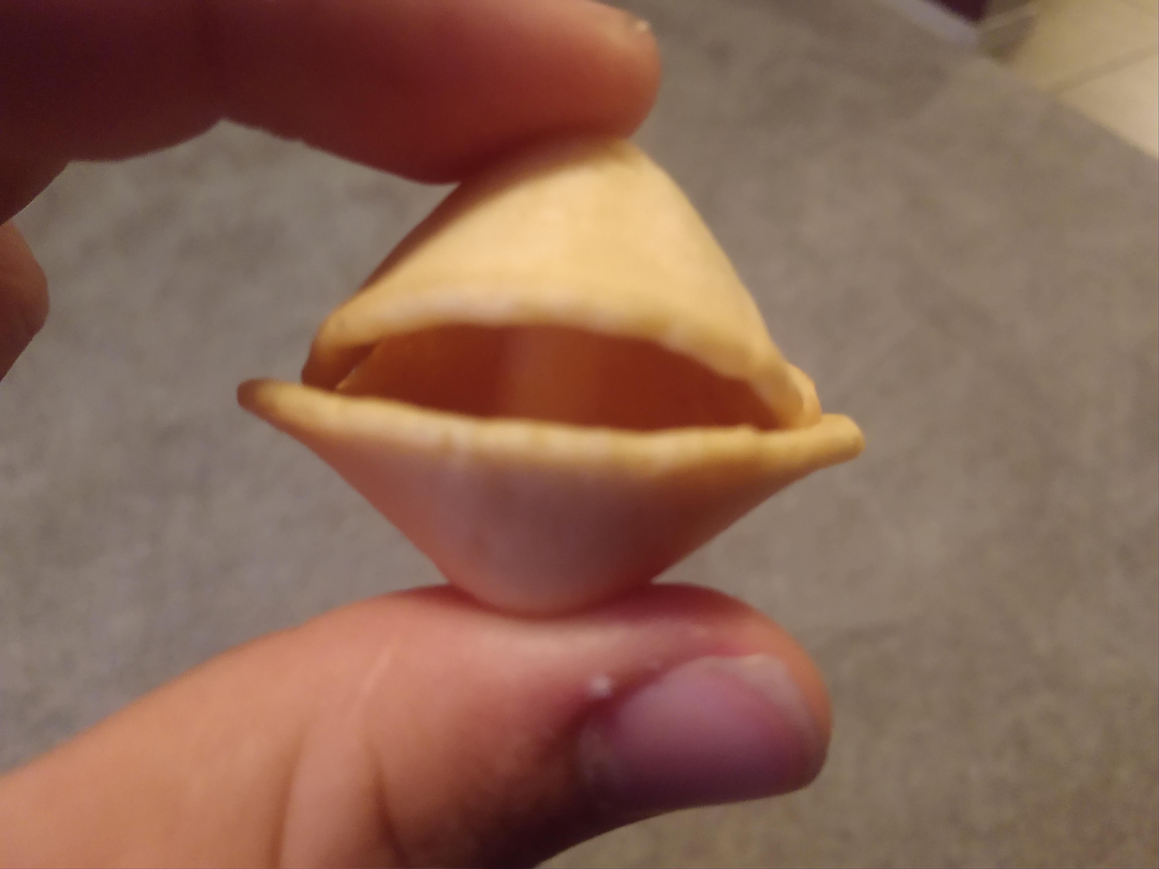 My fortune cookie is empty. How unfortunate... | /r/MildlyInfuriating ...