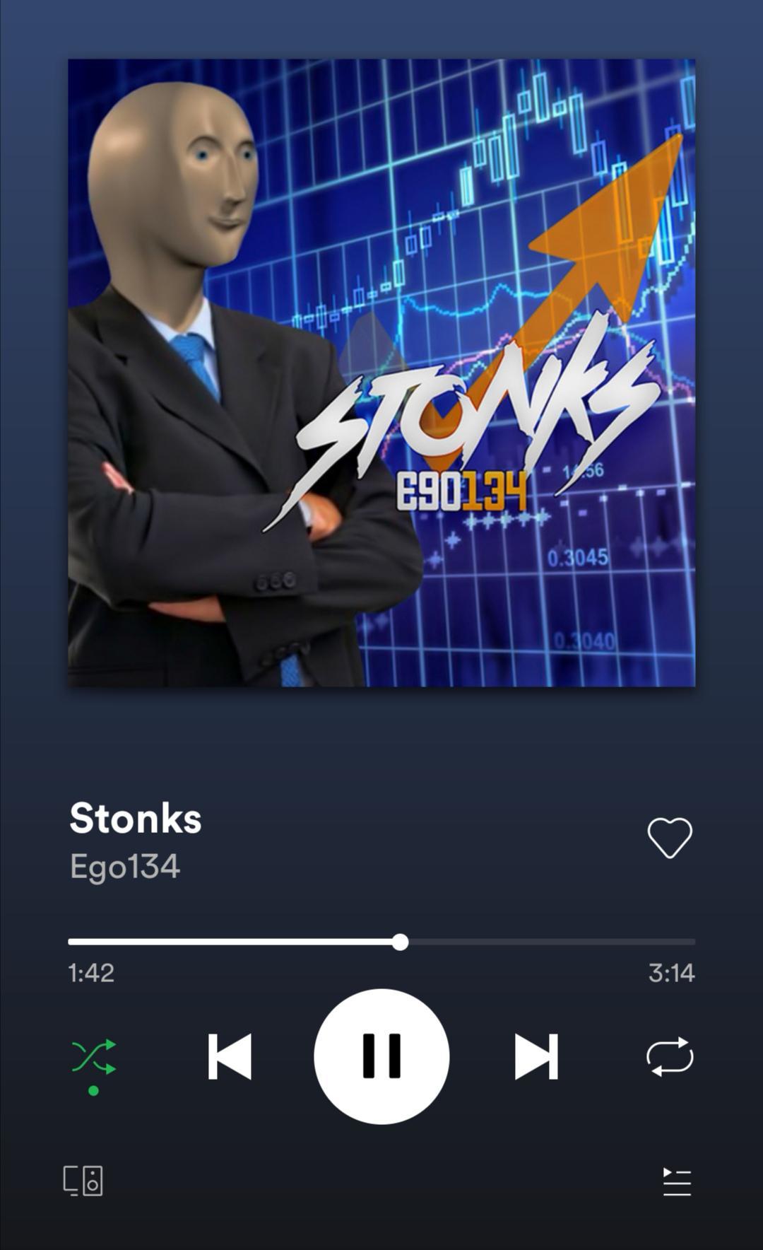 There's a song about Stonks on Spotify!!! STONKSSS 100 | /r/Stonks ...