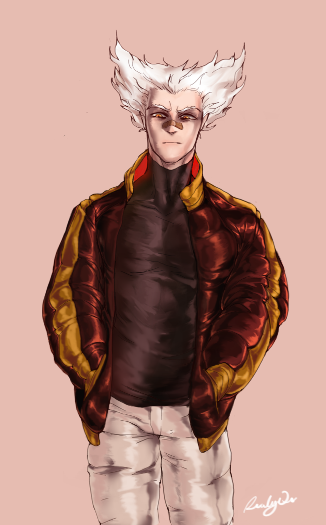 Garou with a jacket, thats all. | /r/OnePunchMan | One-Punch Man | Know ...
