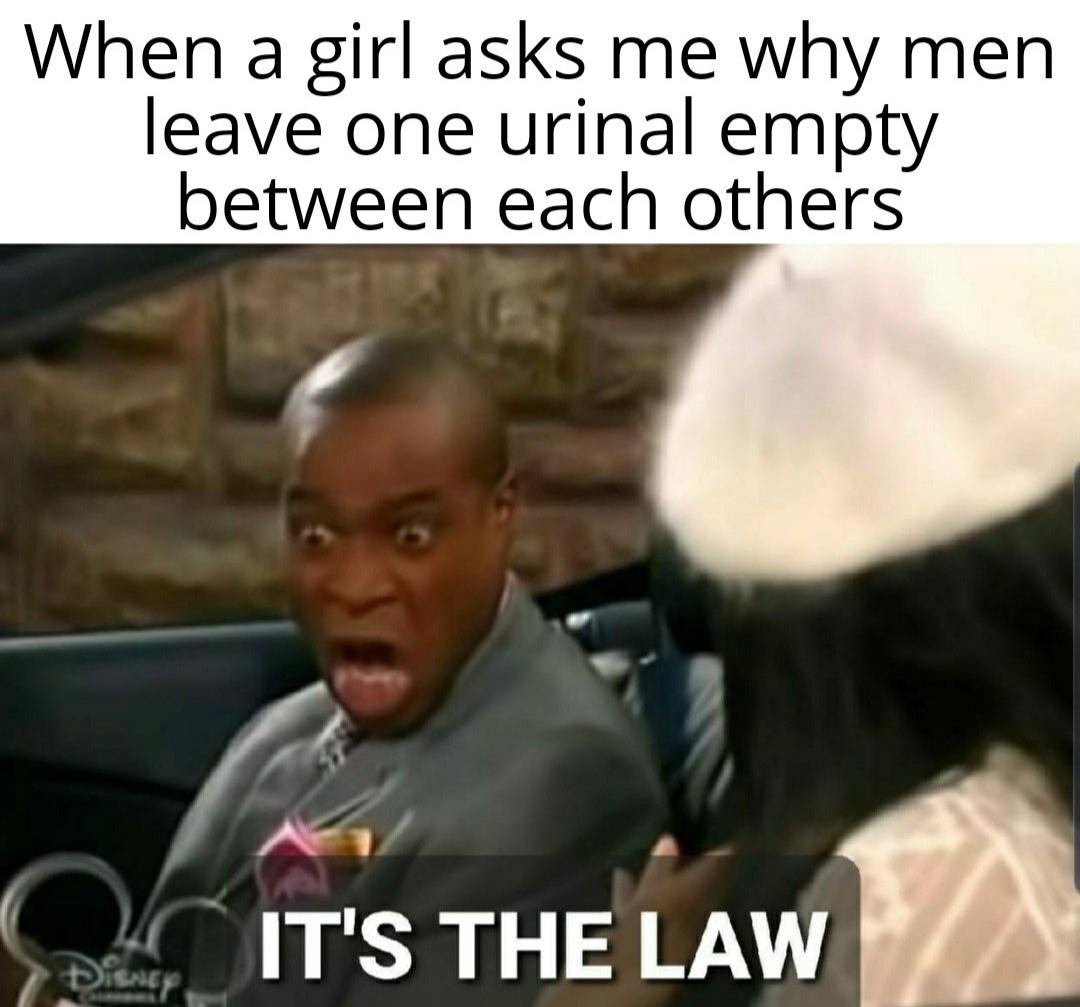 Everybody know the rules. | /r/memes | It's The Law | Know Your Meme