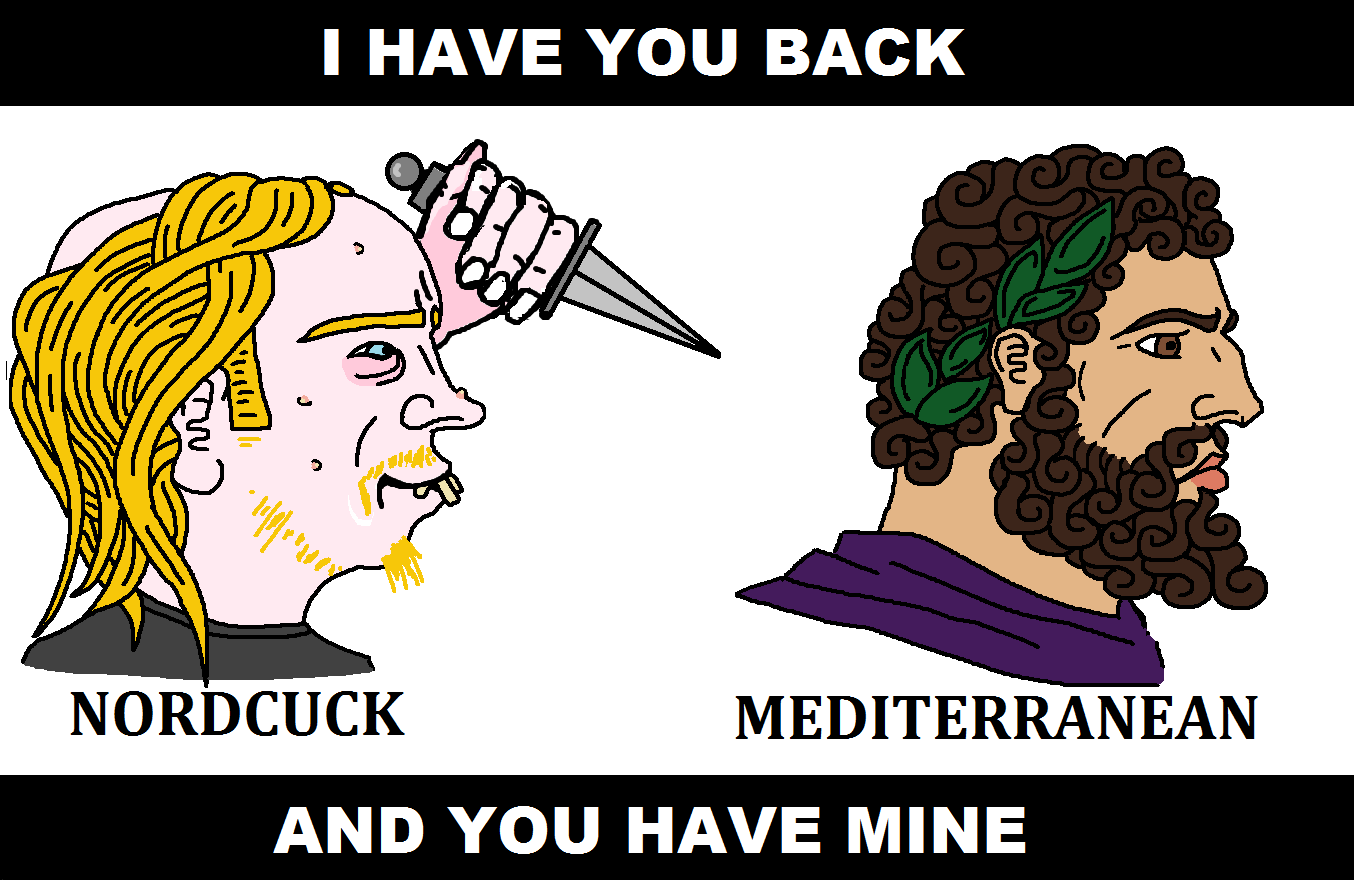 Nordic Backstab | Nordic / Mediterranean | Know Your Meme