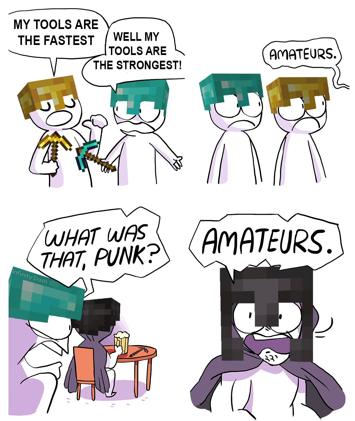 OP armor, it is | /r/MinecraftMemes | Minecraft | Know Your Meme