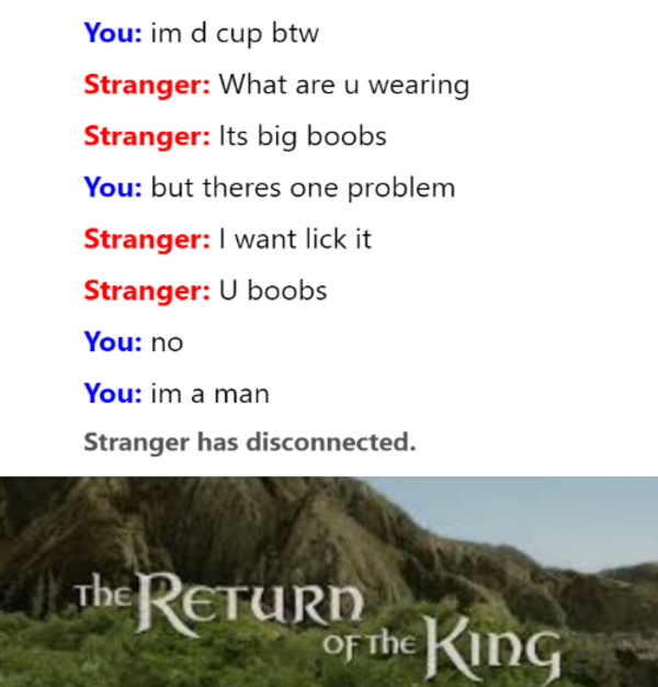 He has returned | /r/memes | The Return Of The King | Know Your Meme