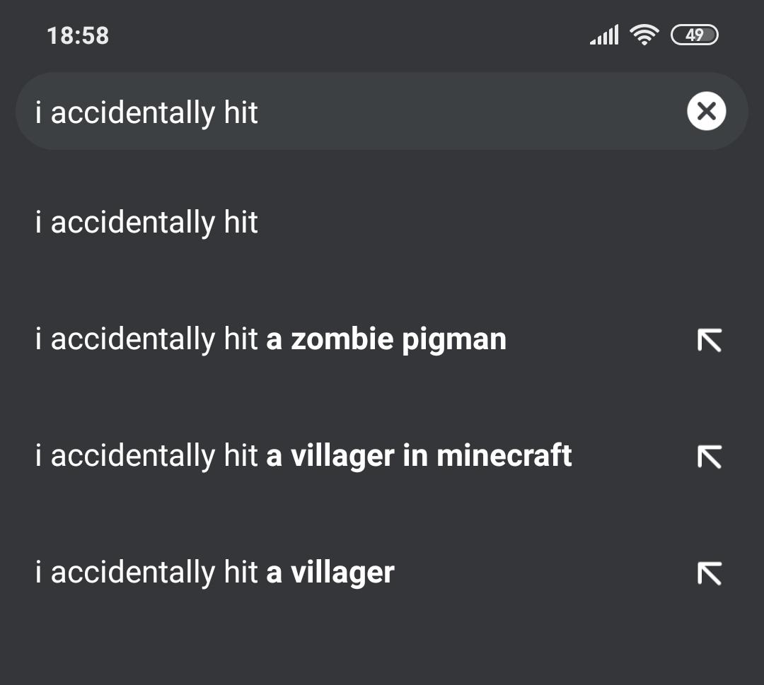 Google knows the world's problems | /r/MinecraftMemes | Minecraft ...