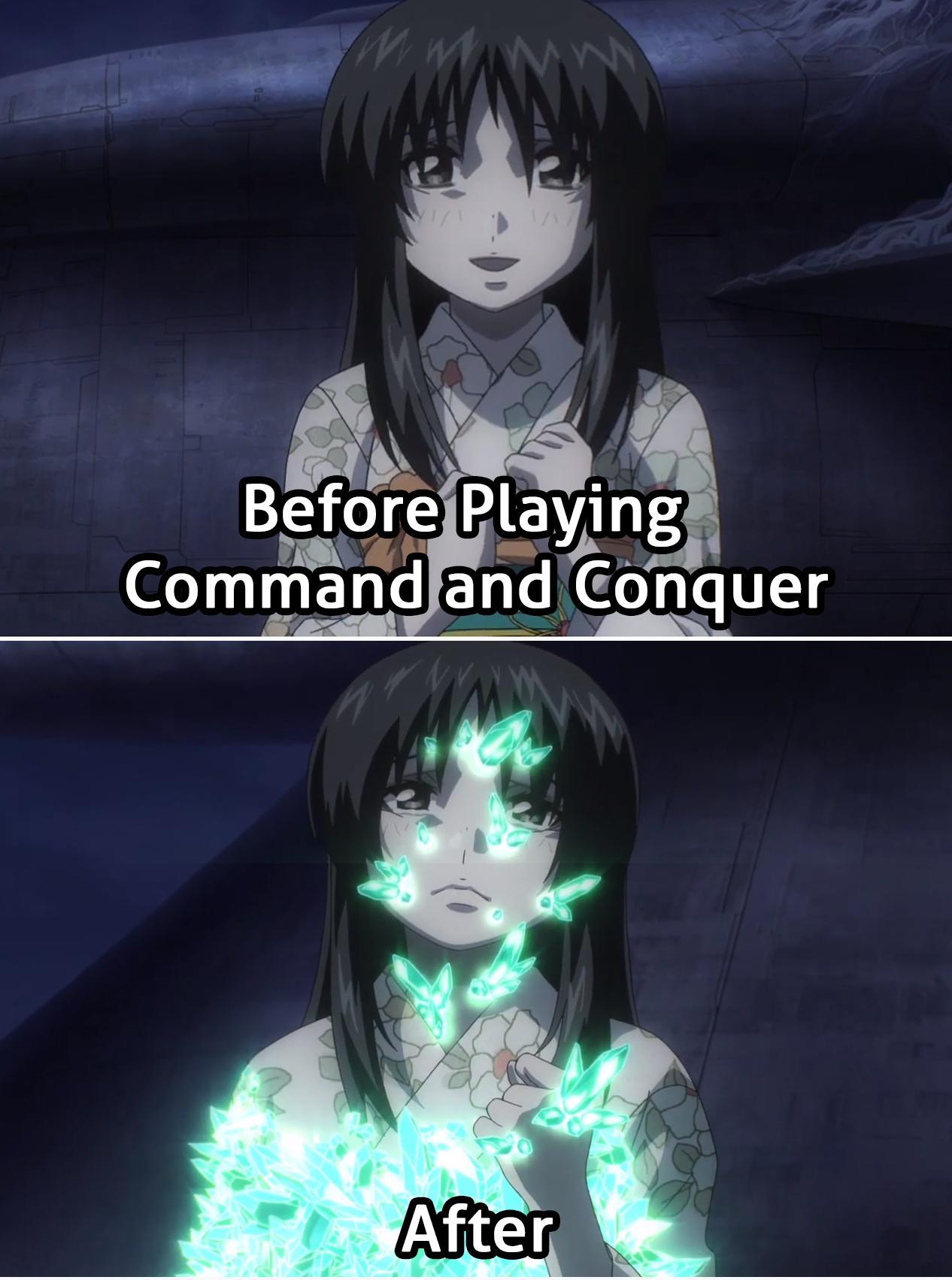 What she gets for choosing nod | Anime / Manga | Know Your Meme