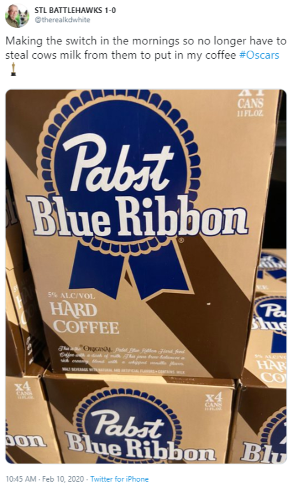 Pabst Coffee | Joaquin Phoenix's Milk Speech | Know Your Meme