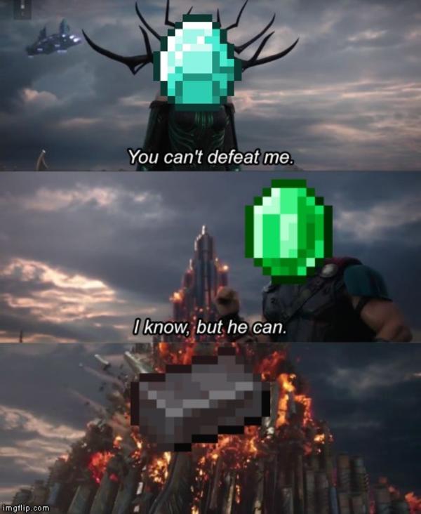They said it was impossible | /r/MinecraftMemes | Minecraft | Know Your ...