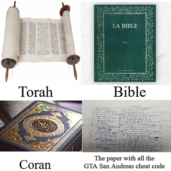 The sacred texts starterpack | /r/starterpacks | Starter Packs | Know ...