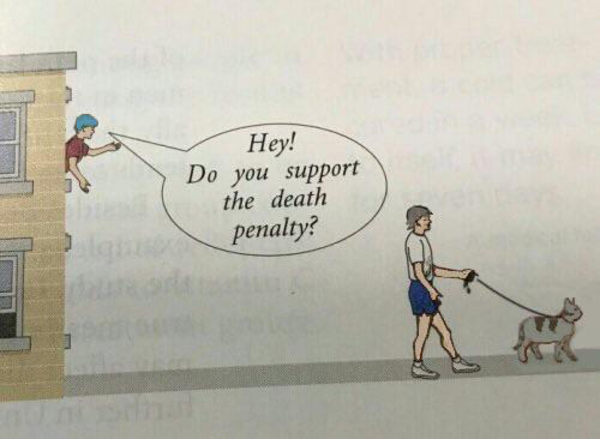 Hey! do you support the death penalty image | Know Your Meme