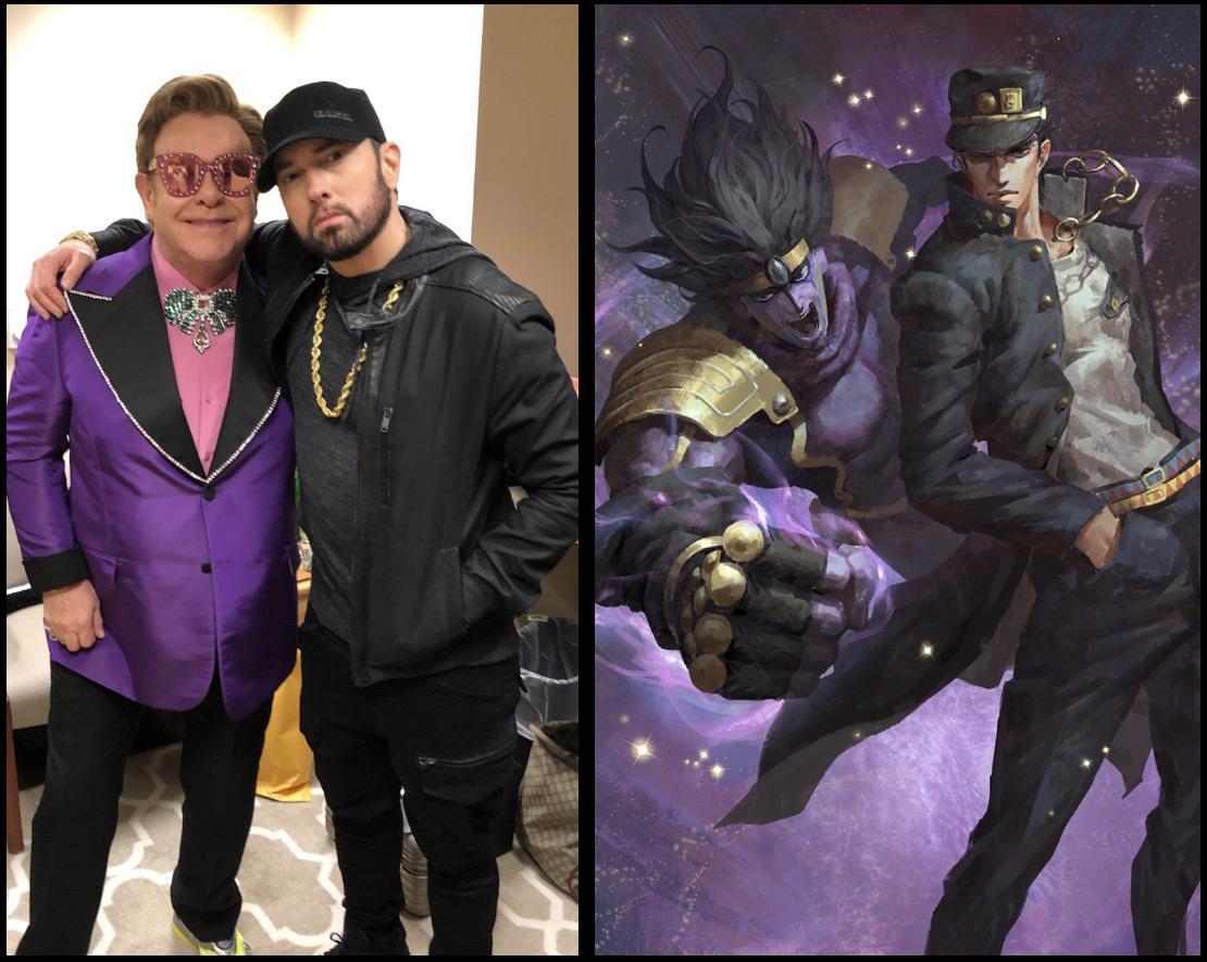 Turns out Eminem’s Stand is actually Elton John | /r/ShitPostCrusaders ...