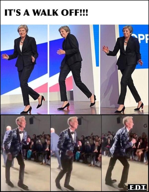 it's a walk off | Bill Nye's Runway Dance | Know Your Meme