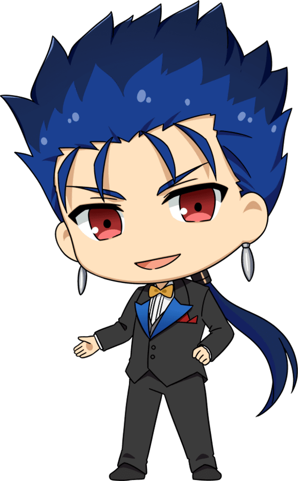 Nakau × Fate/stay night 15th Celebration Project: Chibi Lancer | Fate ...