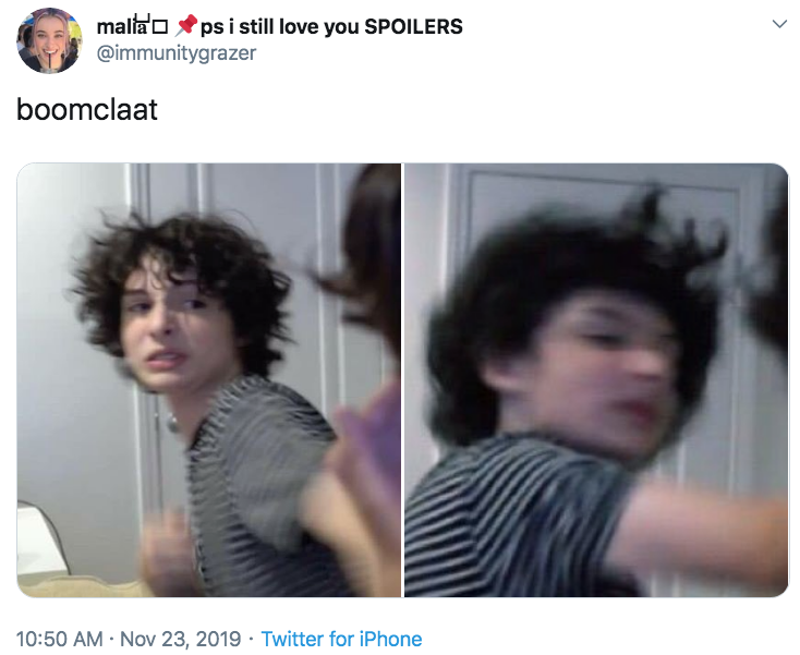 boomclaat | Finn Wolfhard Punching Josh Ovalle | Know Your Meme