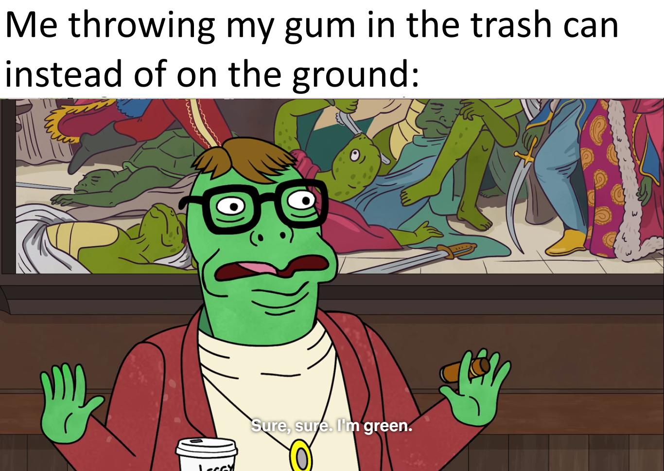 Making a meme out of every episode of Bojack Horseman | s6 ep7 | /r ...