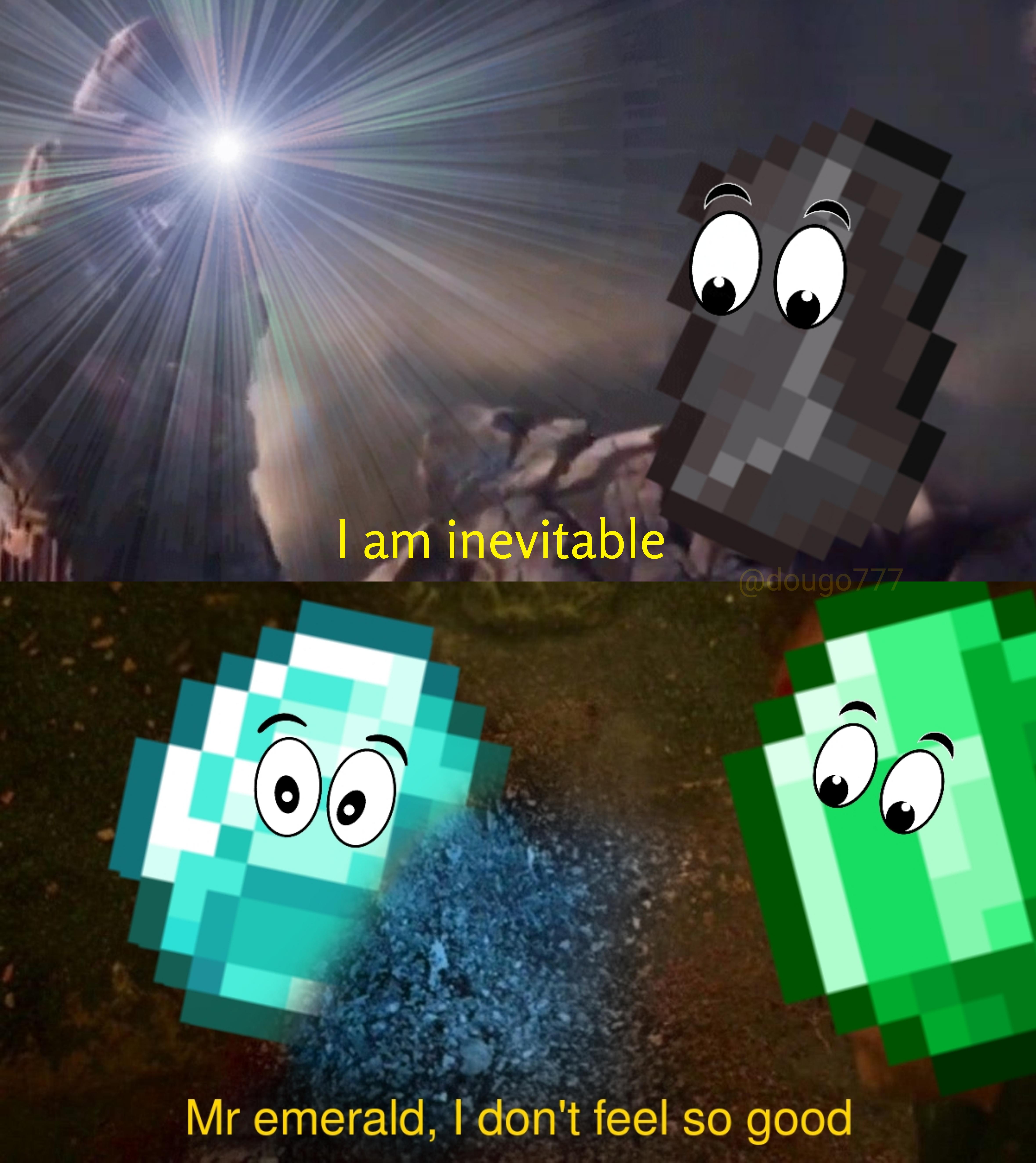 Netherite 'snaps' | /r/MinecraftMemes | Minecraft | Know Your Meme