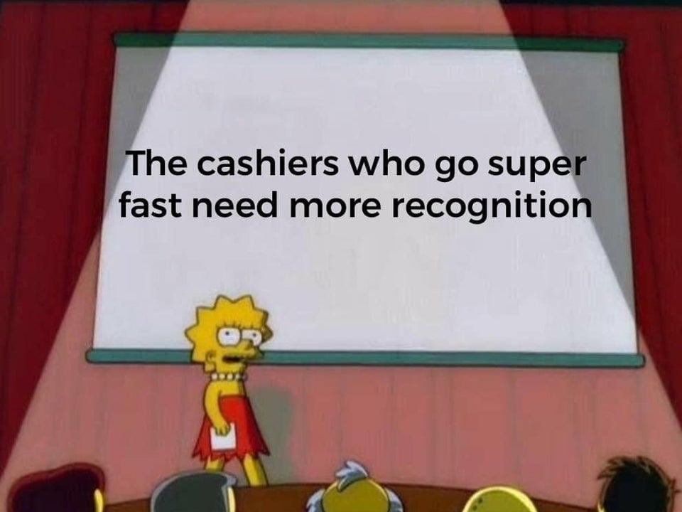 cashiers | Lisa Simpson's Presentation | Know Your Meme