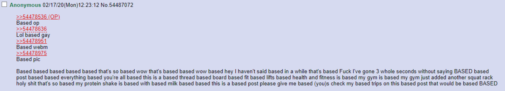 based | /r/4chan | 4chan | Know Your Meme