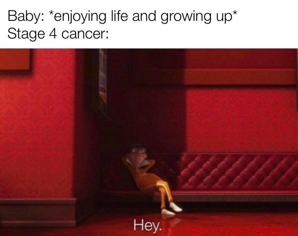 Cancer again | Vector's "Hey" | Know Your Meme