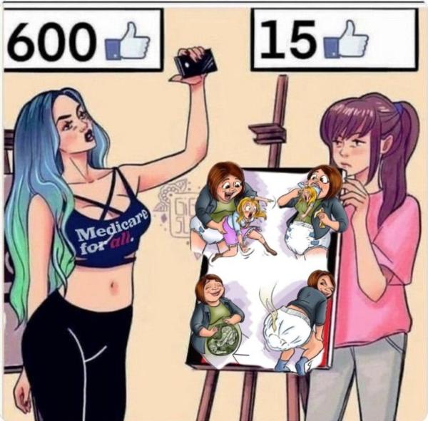 600 vs 15 variation | Amy Klobuchar Vore Comic | Know Your Meme